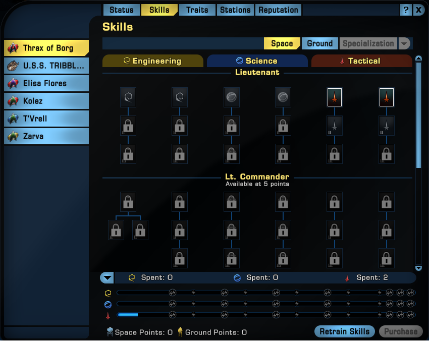 STO’s New Skill System – Part One: Overview & Unlocks – Conversations ...